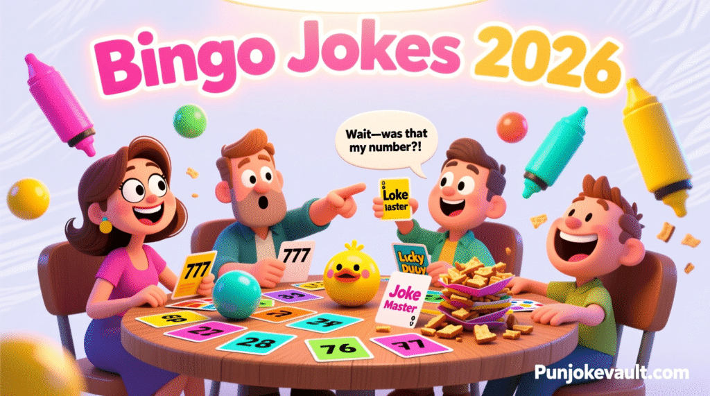 Best Bingo Jokes of 2026 Clean, Funny, and Perfect for Game Night