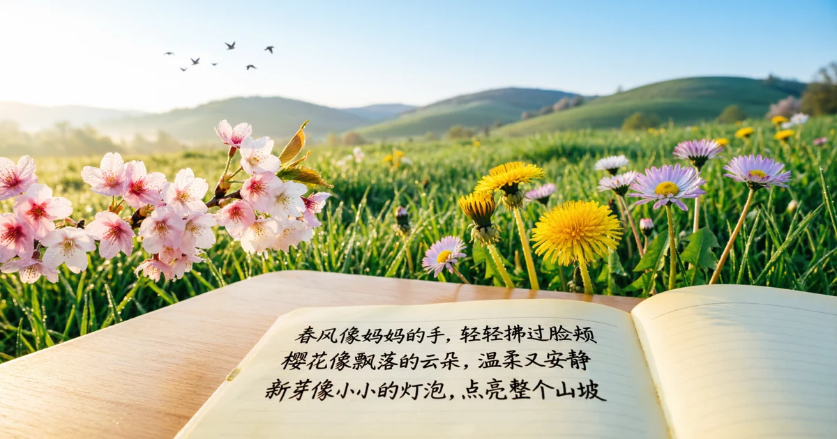 Spring Simile Examples That Make Writing Fresh and Vivid